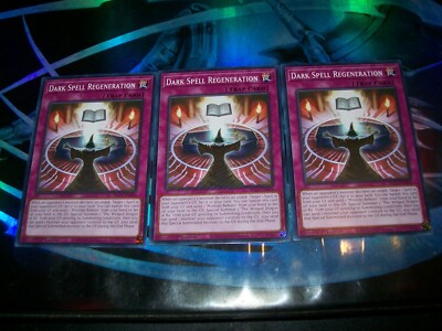 3x Dark Spell Regeneration 1st Edition Common BLC1-EN126 Yu-Gi-Oh! | eBay