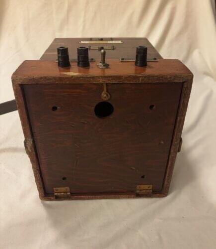 Hamilton Model 21. "Break-Circuit" Ships Marine Chronometer Box, Ultra ...
