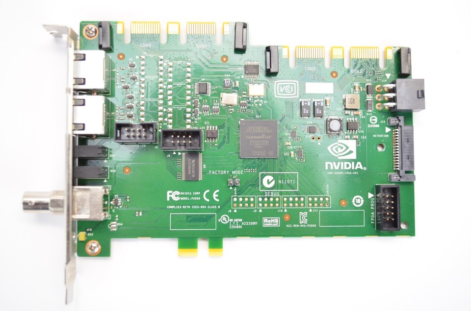 PNY NVIDIA Quadro Sync Card Model P2060 Gen 1 | eBay