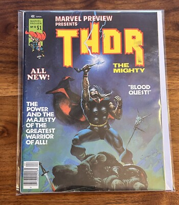 1977 Marvel Preview Presents Thor the Mighty #10 | eBay