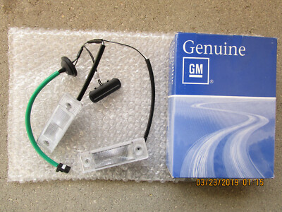 CHEVY 95270497 TRUNK LID OPENER LIFTGATE RELEASE SWITCH LICENSE PLATE ...