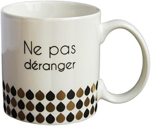 Mug Ne pas déranger collection Black & Gold noir et doré | eBay