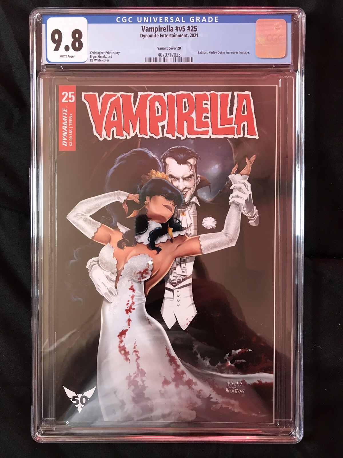 Vampirella 25 CGC 9.8 Batman Homage | eBay
