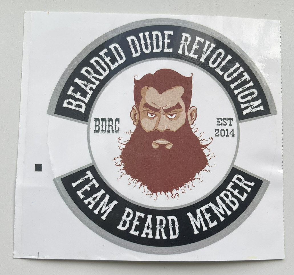 Team Beard Sticker