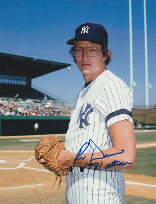 RON DAVIS NEW YORK YANKEES 1981 ALL STAR ACTION SIGNED 8x10 | eBay
