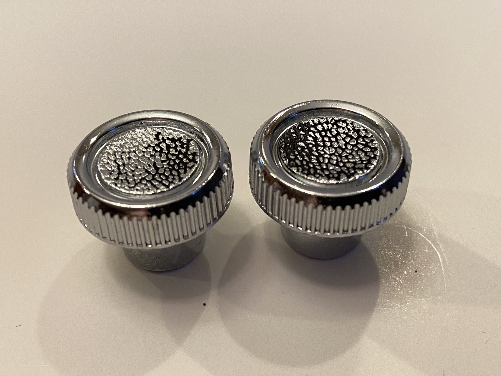 1968 NOS FORD GALAXIE 500 XL CUSTOM LTD CHROME RADIO KNOBS ORIGINALS | eBay