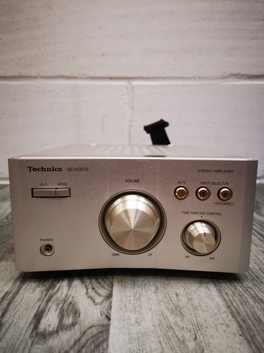 Technics Stereo Amplifier - Silver - Unit Only (SE-HD510) | eBay