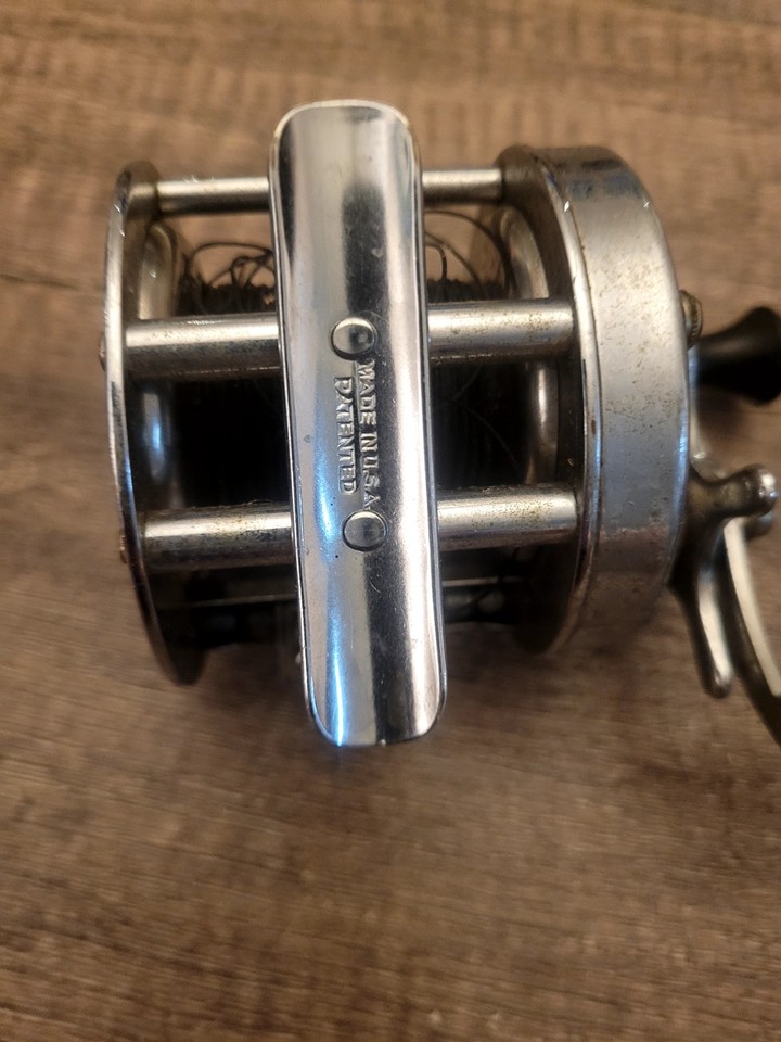 Vintage Shakespeare Service 1944 Model GE Casting Fishing Reel Working ...
