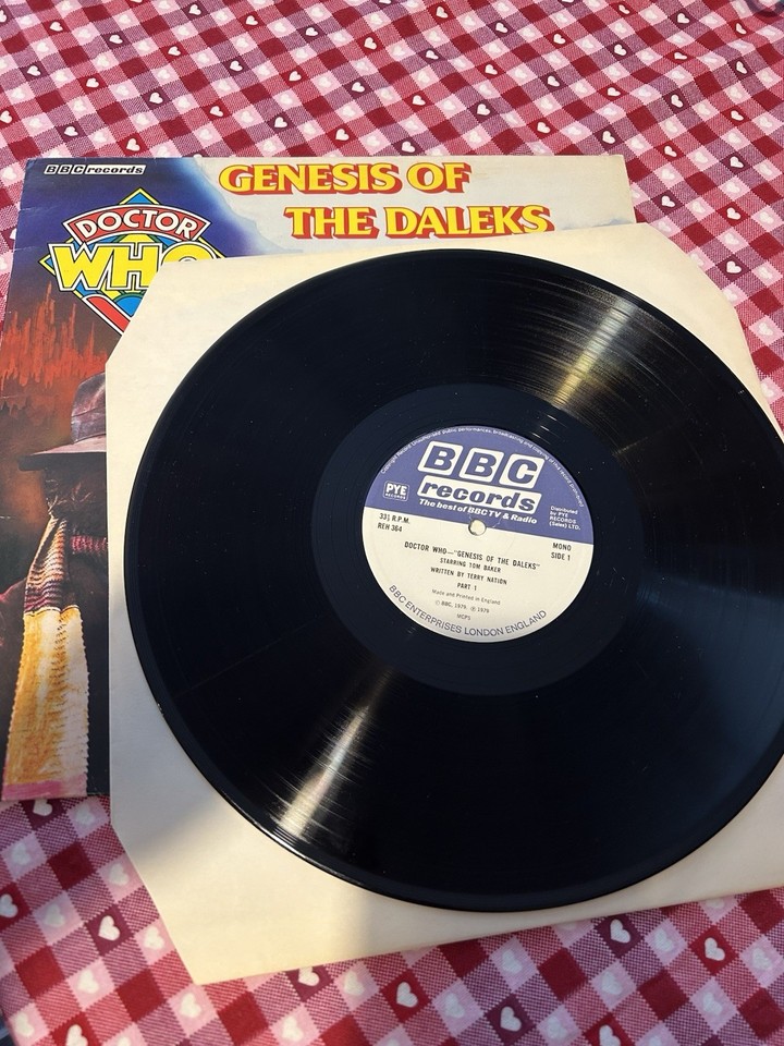 Doctor Who: Genesis of the Daleks Vinyl LP BBC Records | eBay UK
