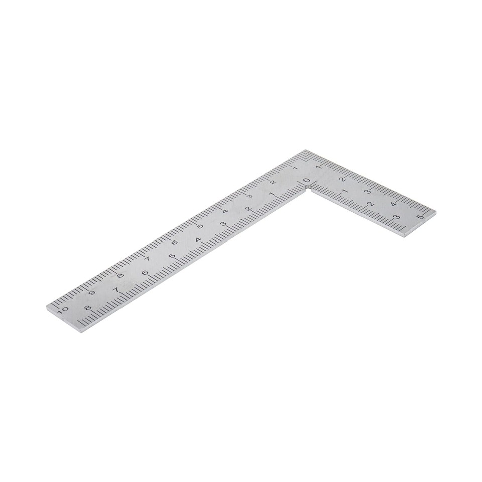Mini L Shaped Ruler Measuring Tool Carpenter Square Stainless Steel ...
