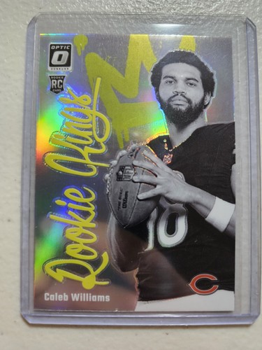 Caleb Williams Rookie Kings Case Hit 2024 Donruss Optic SSP RC | eBay