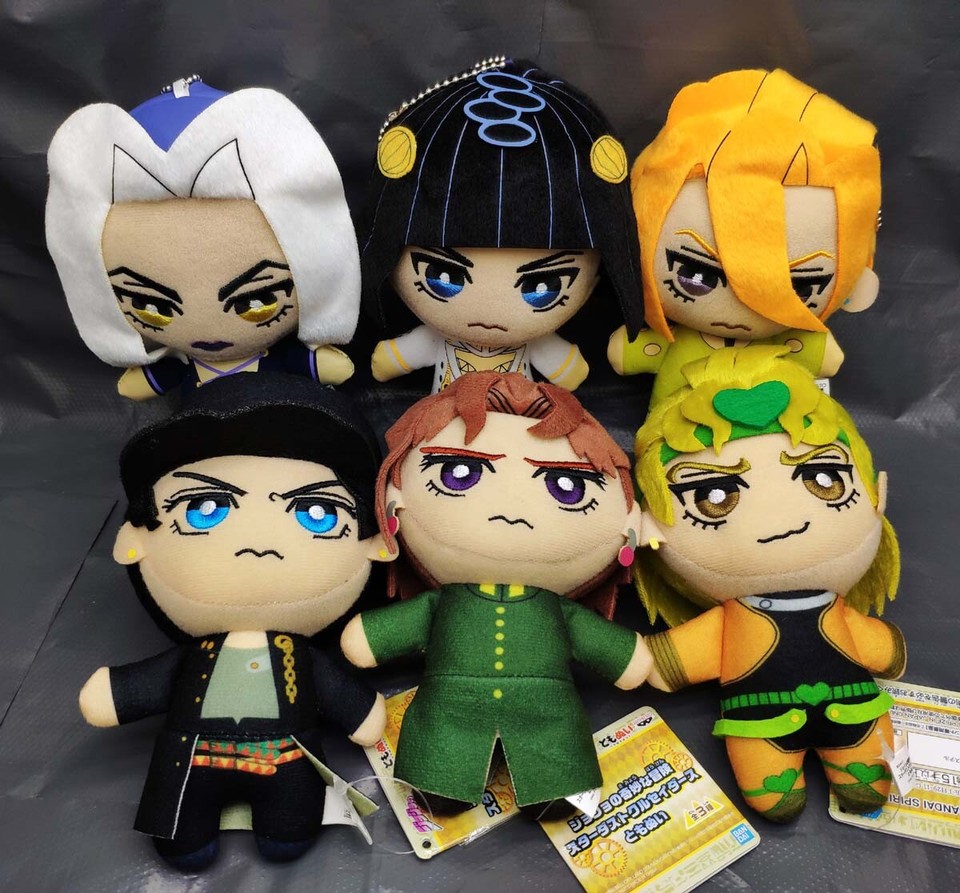 JoJos Bizarre Adventure Golden Wind Buccellati Abbacchio Fugo Plush toy ...