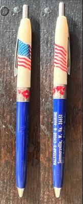 VINTAGE HALSTEAD'S CYCLE & MARINE PEN Summersville WV BSA TRIUMPH ...