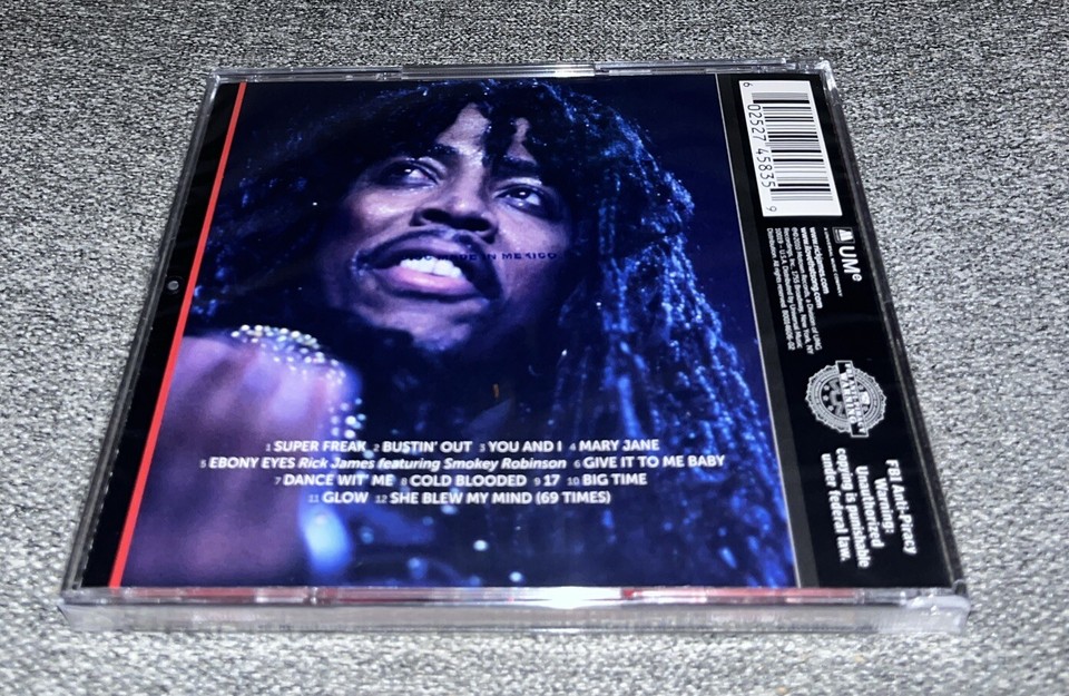 Icon by Rick James (New CD)⭐️Buy Any 3 Get 1 Free⭐️ 602527458359| eBay