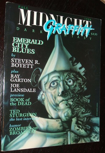 Midnight Graffiti Fall 1988 Dark Fantasy Ray Garton, Joe Lansdale, Ted ...