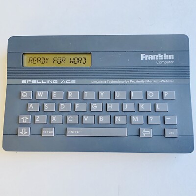 Franklin (SA-98) Battery Operated Electronic Spelling Ace Dictionary ...