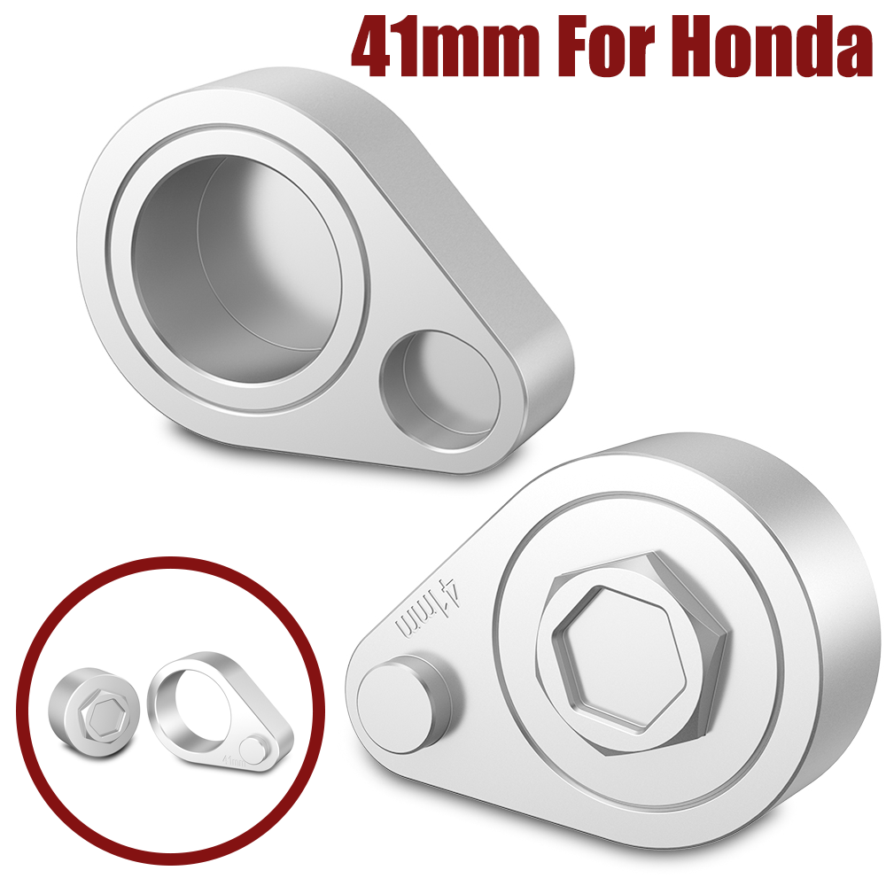 Universal Handle Bar Riser For 41mm Fork Honda VFR 750 800 VTR1000 CBR ...