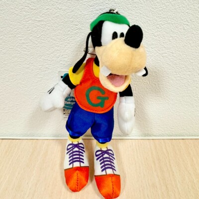 Disneyland ToonTown Goofy Plush Doll Key Chain Tokyo Disney Resort ...