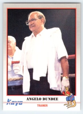 ANGELO DUNDEE TRAINER Kayo Boxing Trading Card 1991 B178 | eBay