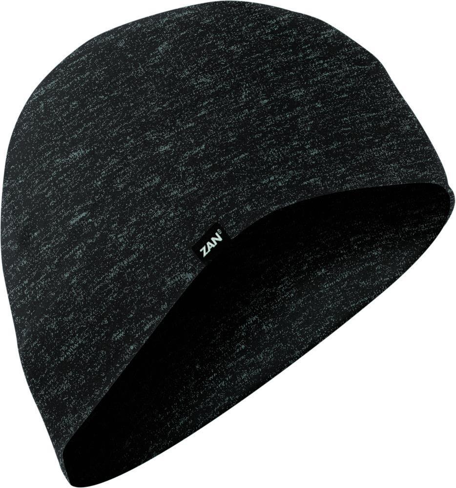 Charcoal Grey SportFlex Moisture Wicking Beanie Stocking Cap Hat Biker ...