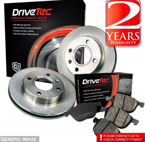 Citroën Berlingo MPV Drivetec vented Front Brake Discs 266mm and pads ...