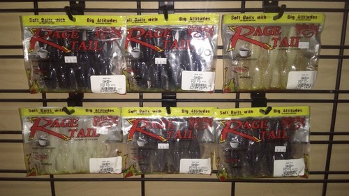 Lot of 6 Strike King Rage Tail | eBay