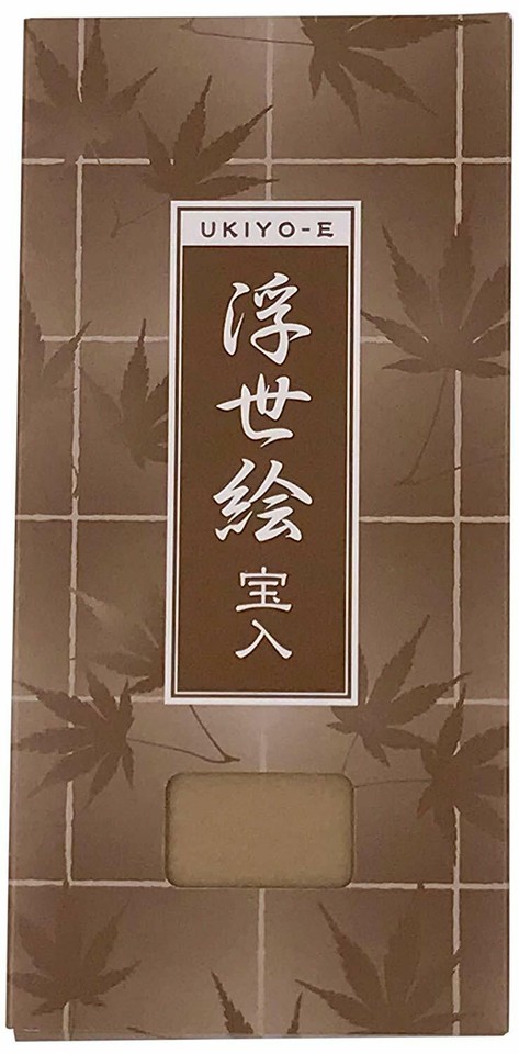 SET of 2 Japanese Rice Paper Wallets Two-Fold Wave & Fuji Mountain Made ...
