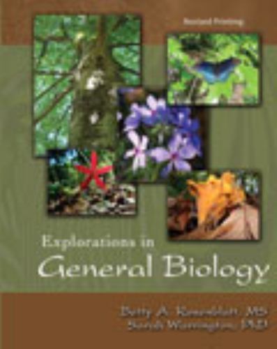 Explorations in General Biology by Sarah Warrington and Betty A ...