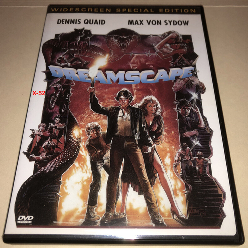 Dreamscape DVD Dennis Quaid Kate Capshaw Max Von Sydow Christopher ...