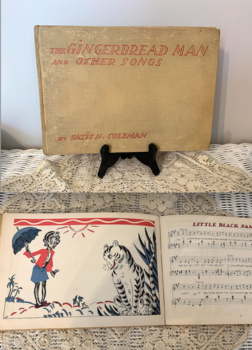 1931 Piano Book: "THE GINGERBREAD MAN, L. B. SAMBO & OTHER SONGS"- 72 ...