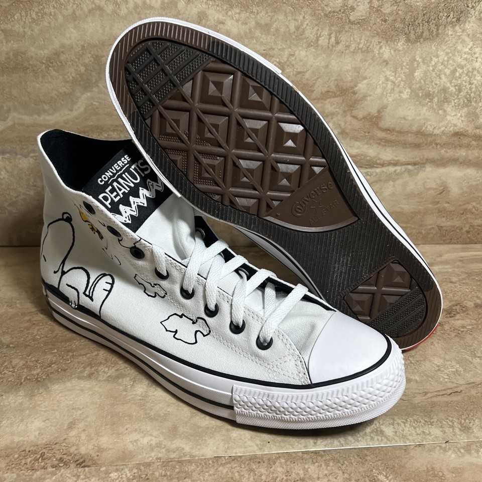 Converse x Peanuts Men's Chuck Taylor All Star High Top A01872F Size 12 ...