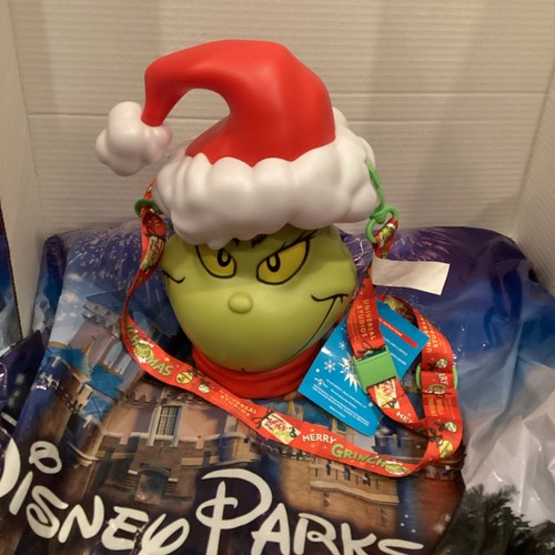 2023 Universal Studios Grinch Holiday Christmas Popcorn Bucket NEW ...