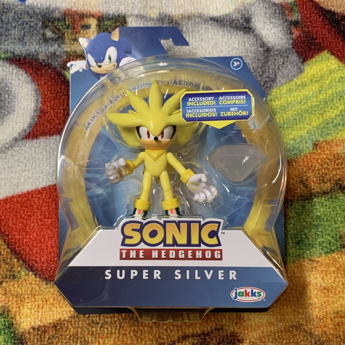 Super Silver The Hedgehog Toy
