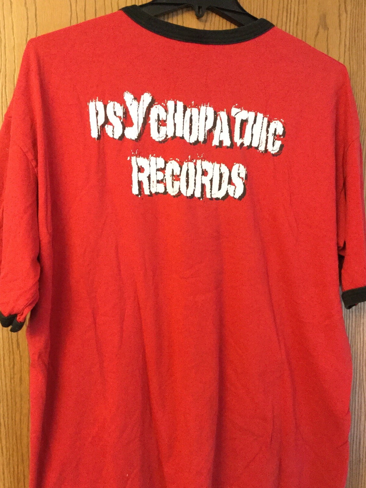 Psychopathic Records. Red Shirt. (Esham, Twizted, Etc.). 2XL | eBay