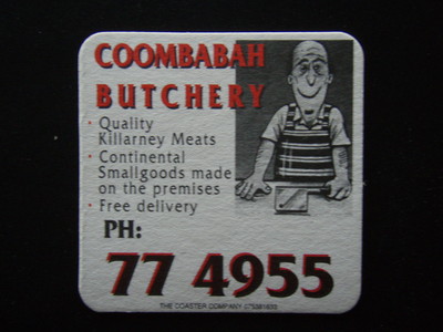 COOMBABAH BUTCHERY KILLARNEY MEATS SMALL GOODS FREE DELIVERY 77 4955 ...
