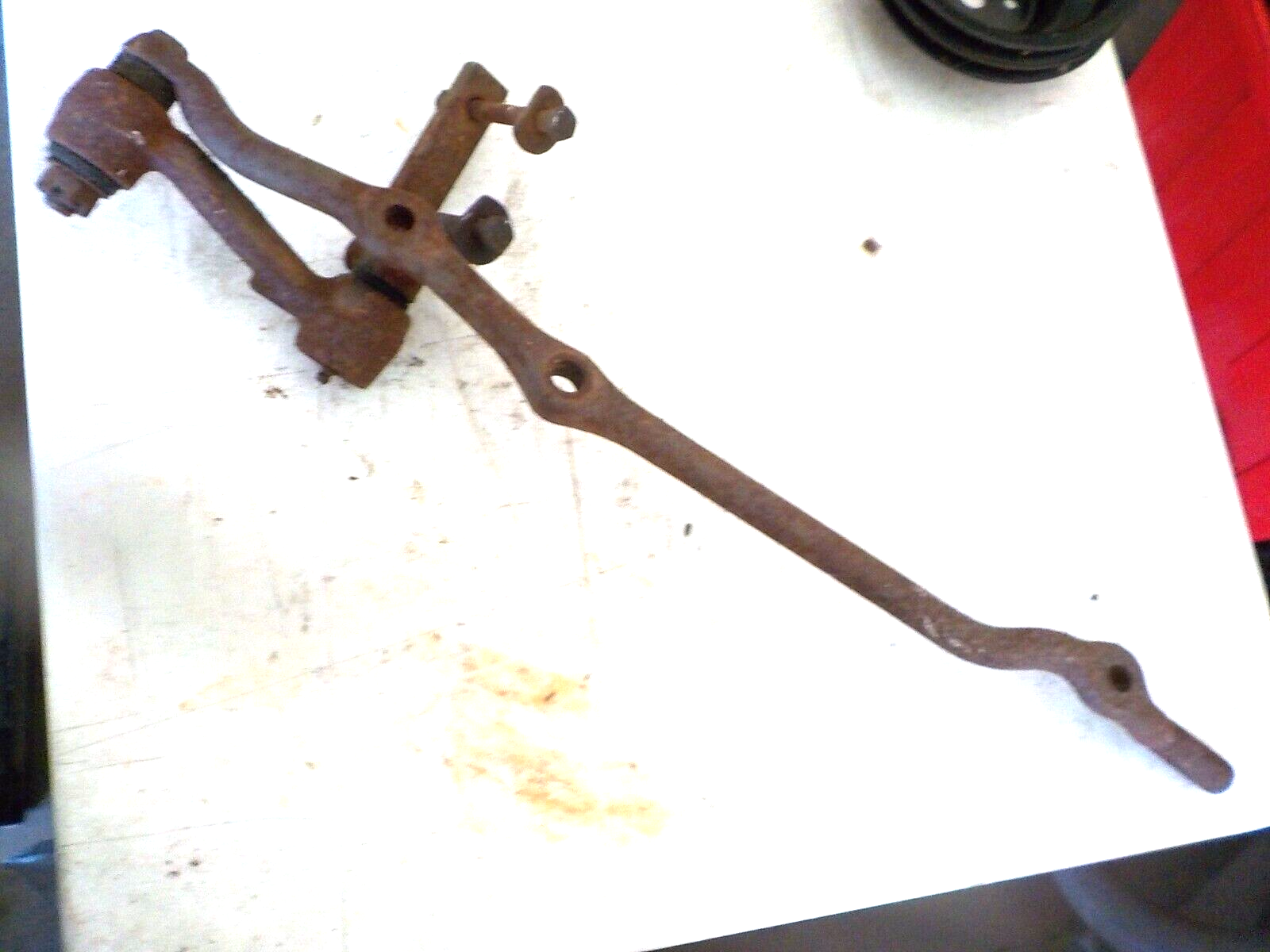 1967-1969 Ford Mustang PS Power Steering Arm Drag Link & Idler Arm ...