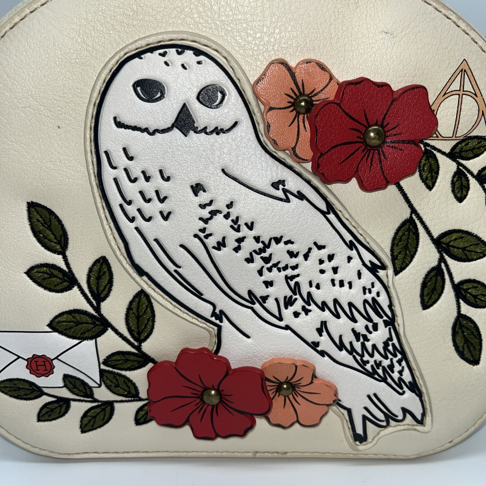 Loungefly Harry Potter Hedwig Owl Floral Crossbody Purse Shoulder Hand ...