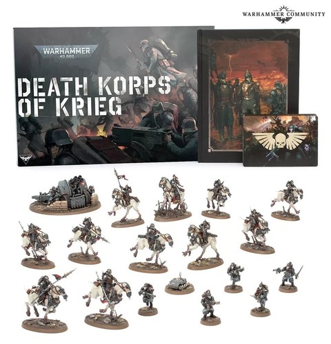 Death Corps of Krieg Army Set - Warhammer 40,000 - New (unopened) | eBay UK