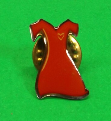 American Heart Association Red Dress Enamel Pins Go Red For Women | eBay