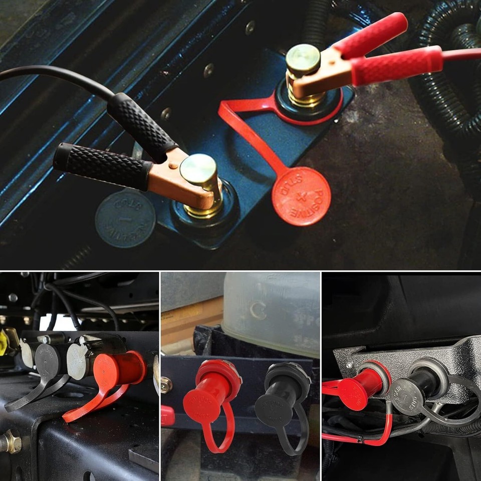 2PCS Battery Charger Post 250A Remote Battery Terminals, Stud Battery ...