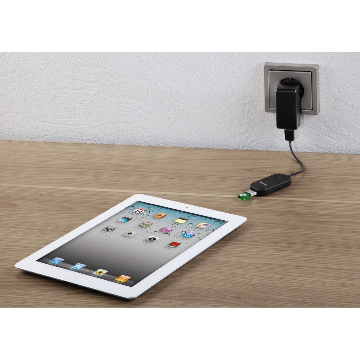 Hama USB NAS WLAN Adapter WiFi Reader Daten-Leser USB-Stick für Handy ...