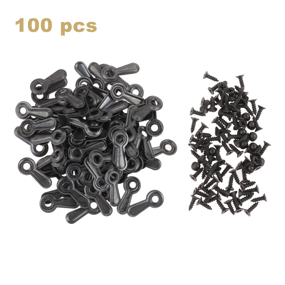 100pcs Frame Picture Hooks Hangers Turn Button for Pictures Photo ...