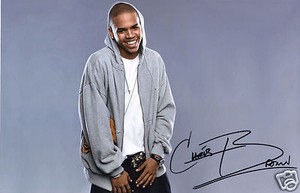 CHRIS BROWN AUTOGRAPH SIGNED PP PHOTO POSTER | eBay