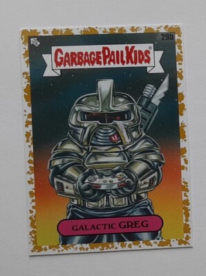 2023 GPK Garbage Pail Kids InterGOOlactic Gold x/50 GALACTIC GREG | eBay