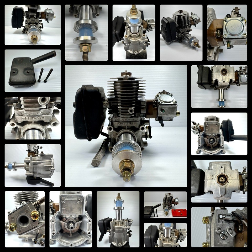 Rare Zenoah G23 Glow/Nitro Powered Engine Very Clean Excellent Cond ...