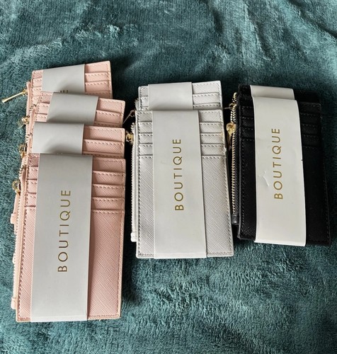 Bagbase Boutique Card Holder Wallet Purse X 8 Pink Grey Black Joblot ...