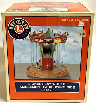 LIONEL NICE 6-14170 PLAY WORLD AMUSEMENT PARK SWING RIDE W/ BOX ...