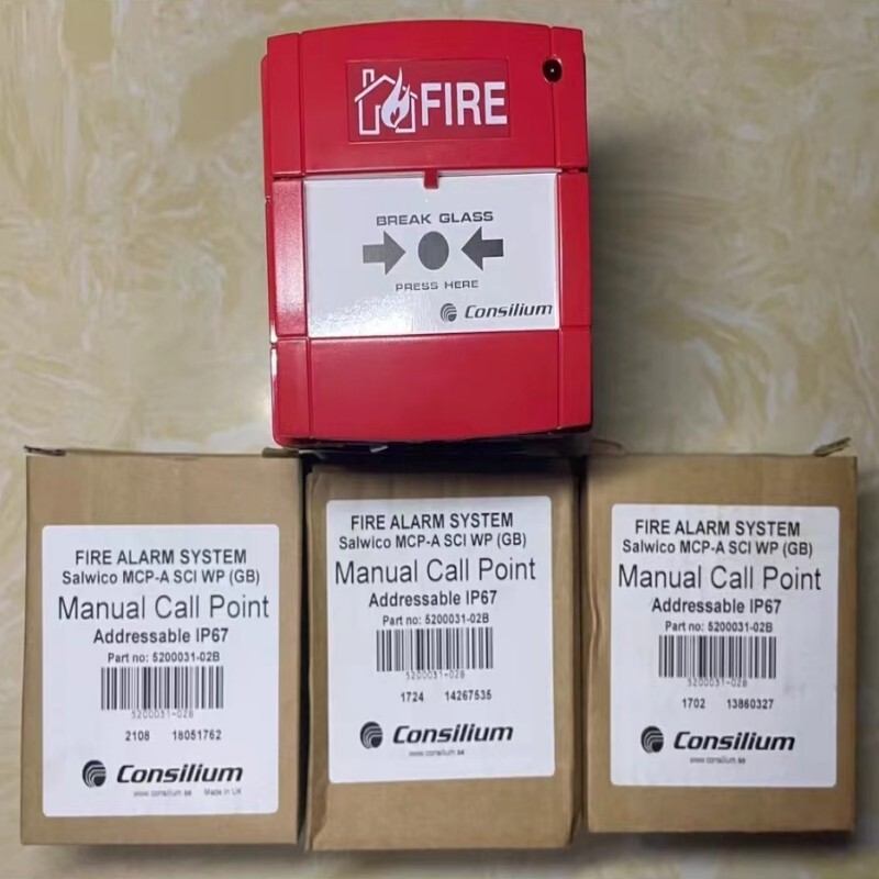 1PC Consilium MCP-A SCI (GB) 5200030-02B IP23 manual alarm button | eBay