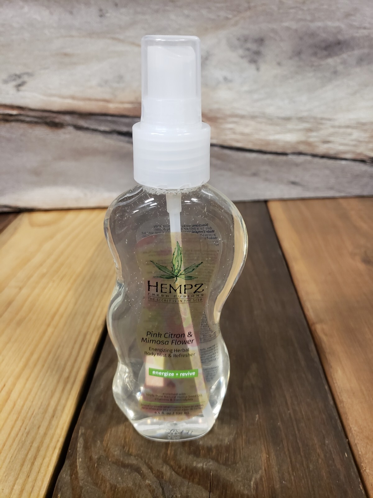 Hempz Pink Citron & Mimosa Flower Energizing Herbal Body Mist Refresher ...