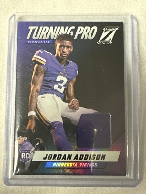 2023 Panini Zenith - Turning Pro Memorabilia #TPM-JAN Jordan Addison ...